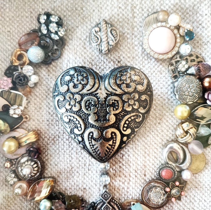 Jewellery Picture Heart Design - Folksy