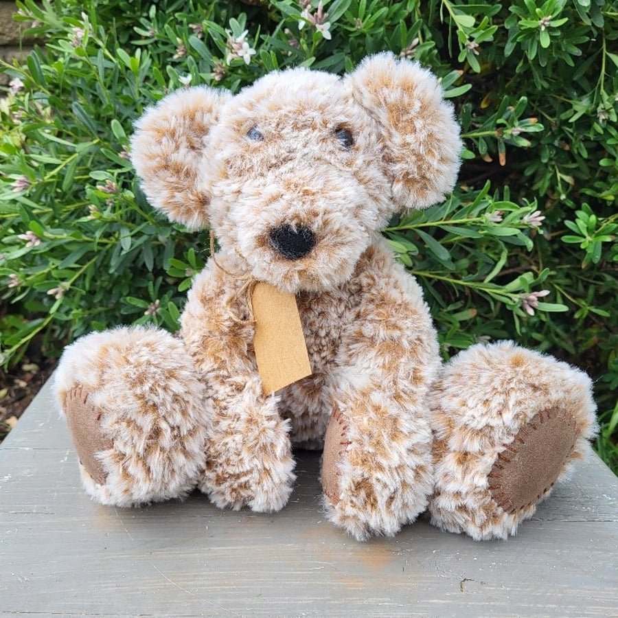 Teddy Bear - Hand knitted and adorably fluffy - Folksy