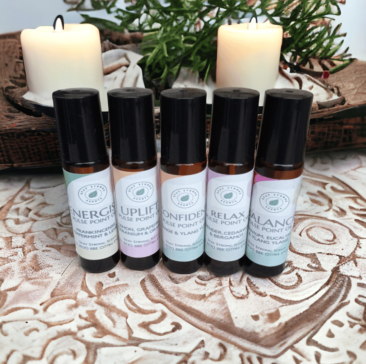 Uplift Aromatherapy Rollerball Perfume - Folksy