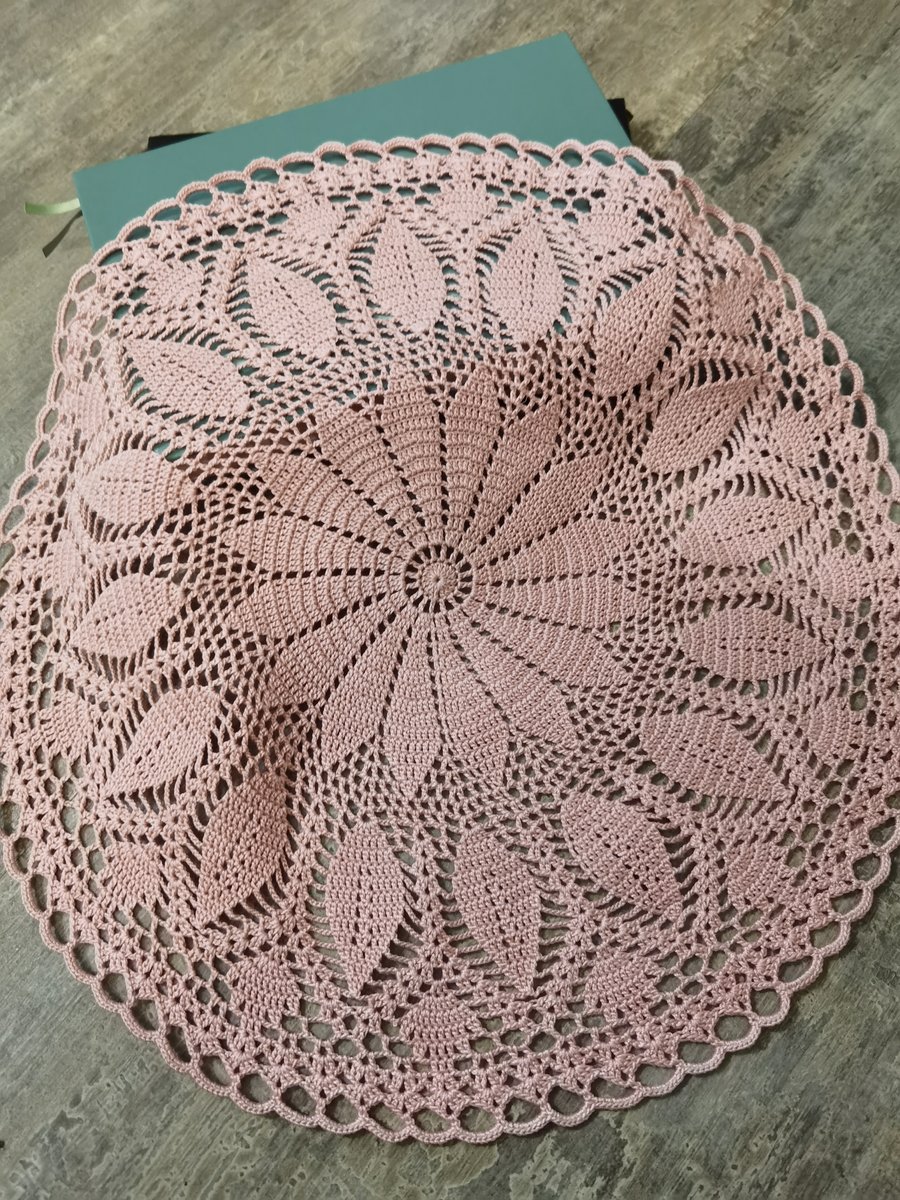 Crochet Doilies Round Cotton Doily Home Decor W... - Folksy