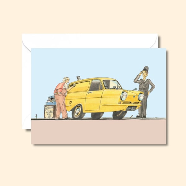 Blank All Occasion Greetings Card - Three Wheel... - Folksy