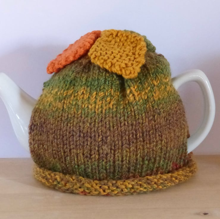 Knitted Tea Cosy - Folksy