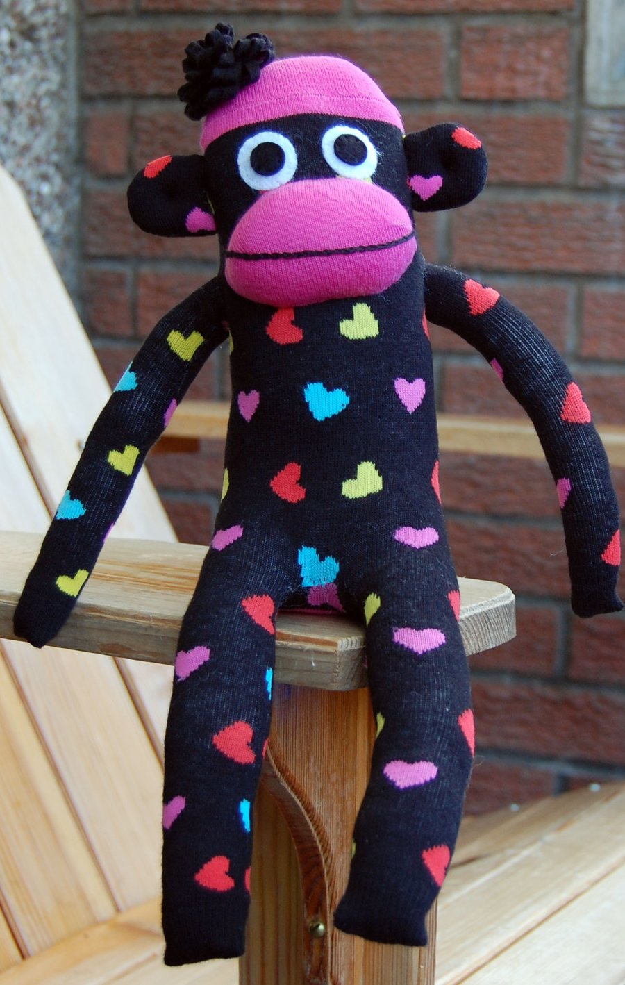Sock Monkey - Doris - Folksy