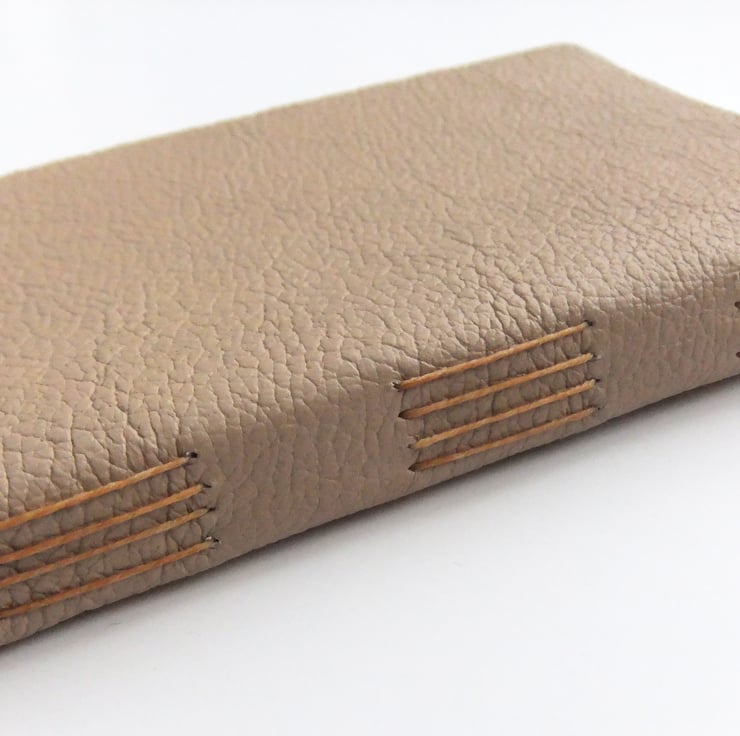 Leather journal – reclaimed leather journal - l... - Folksy
