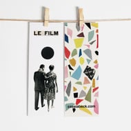 Movie Bookmark - Le Film - Folksy