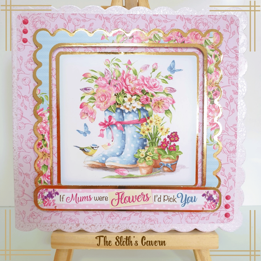 Mother's Day Card "If Mums Were Flowers I'... - Folksy