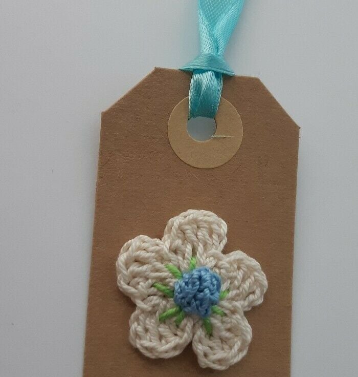 Handmade Gift Tags - Vintage Style - Crochet f... - Folksy