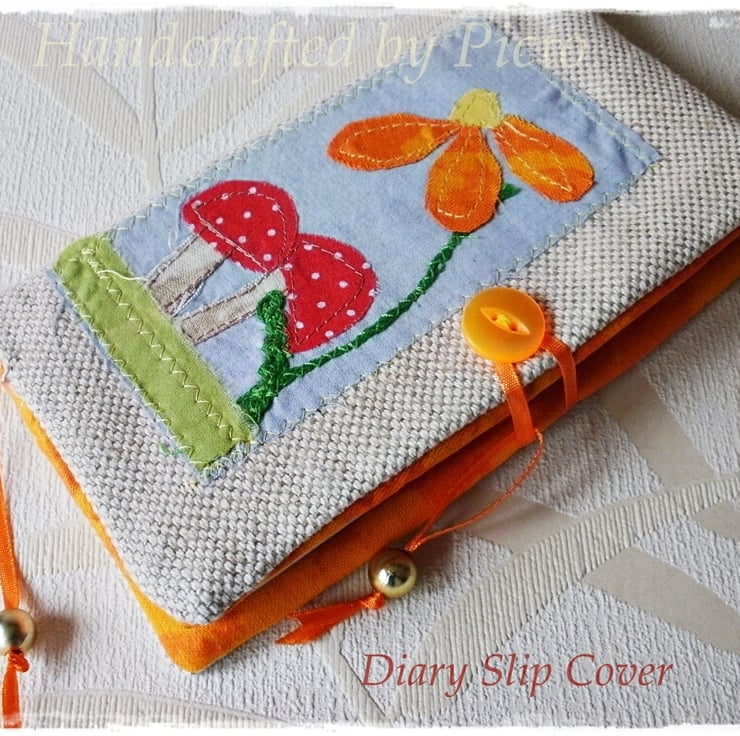 Diary or Notebook Cover - Folksy