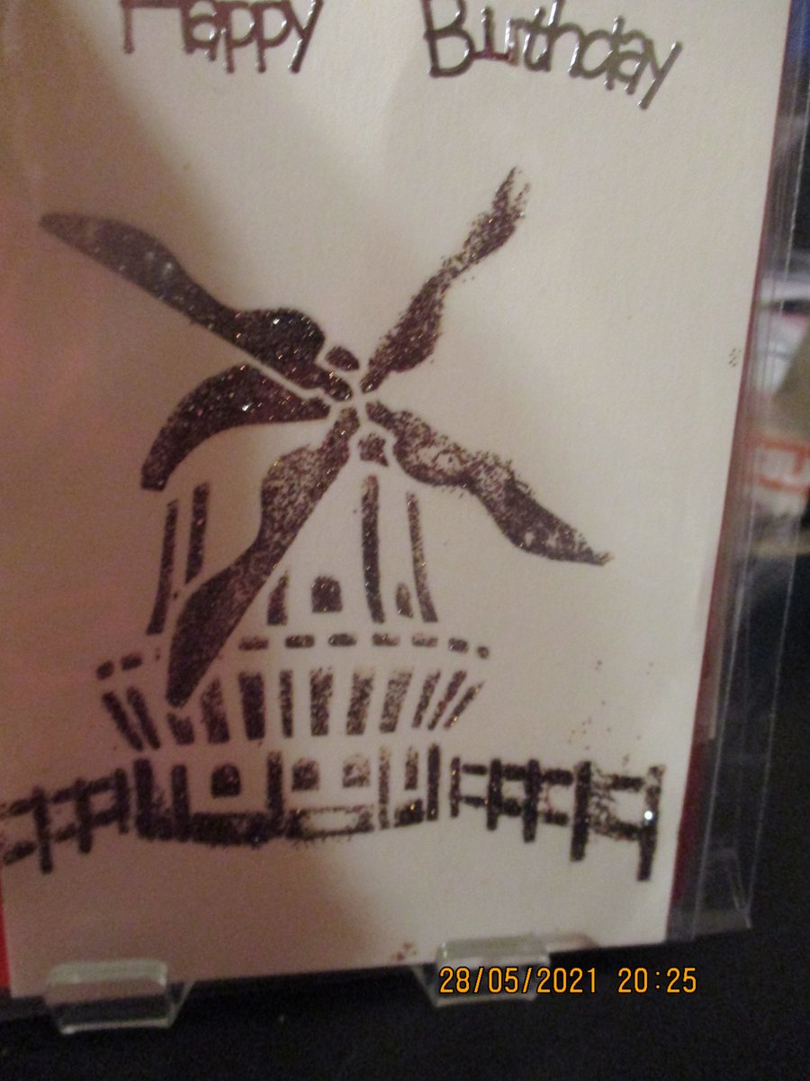 Happy Birthday Windmill Card - Folksy
