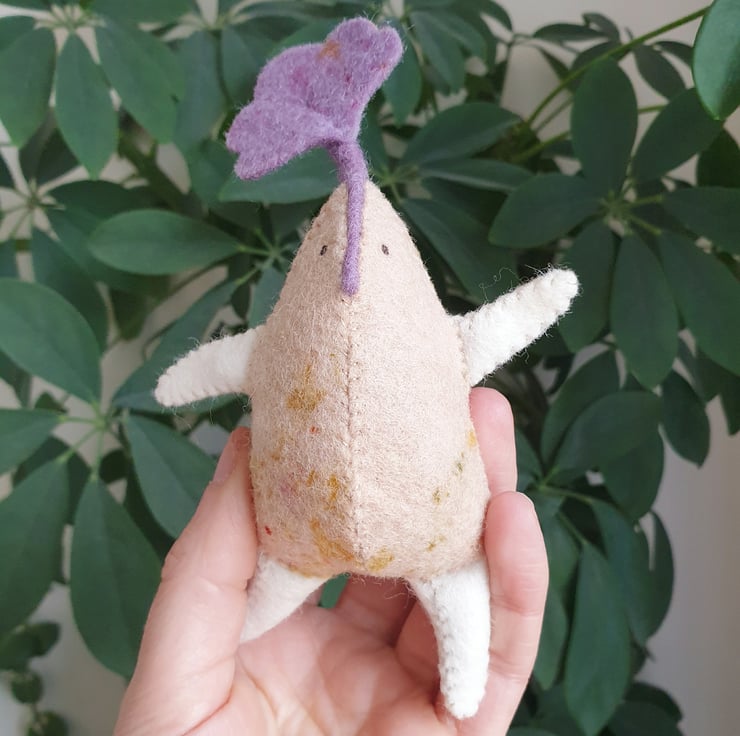 Custom Seed Sprite art doll - your choice of co... - Folksy