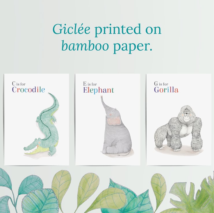 Beautiful Bundle: Jungle animals print set of 3... - Folksy