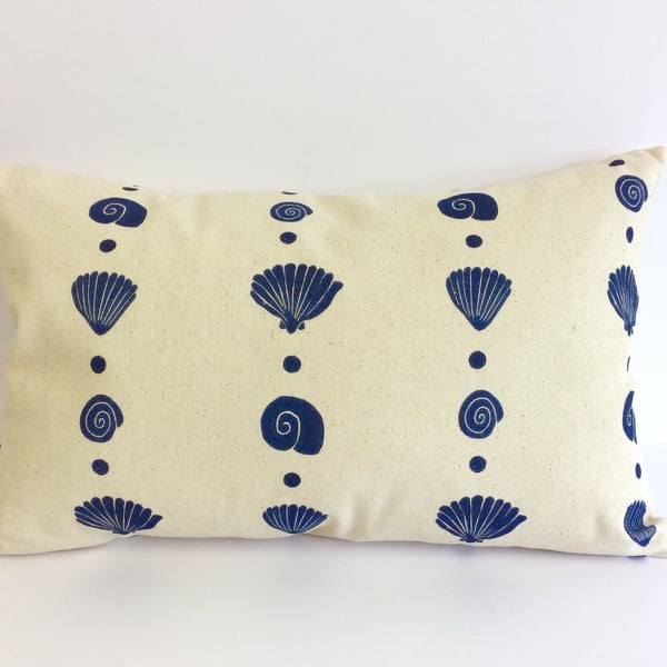 Shell stripe cushion - Folksy