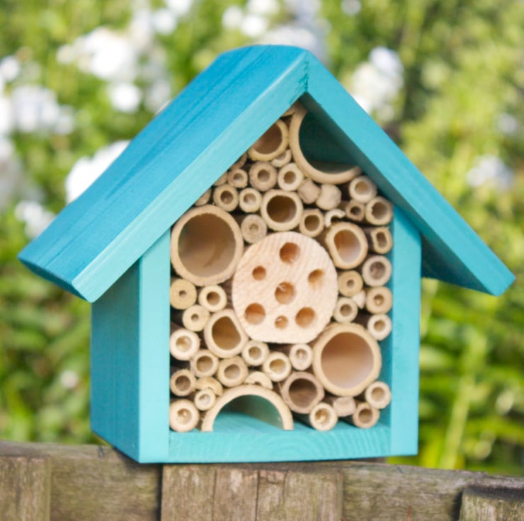 Bee and Insect Hotel in 'Mediterranean Glaze'. - Folksy