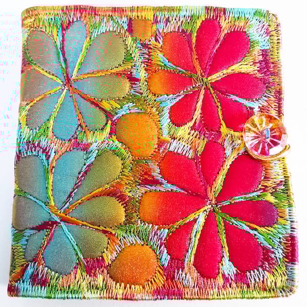 Handmade sewing needle cases on Folksy