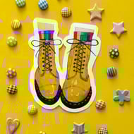 Doc Martens Vinyl Die Cut Sticker - Folksy