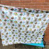 Homemade Racoons,squirrels and chipmunks quilt.... - Folksy