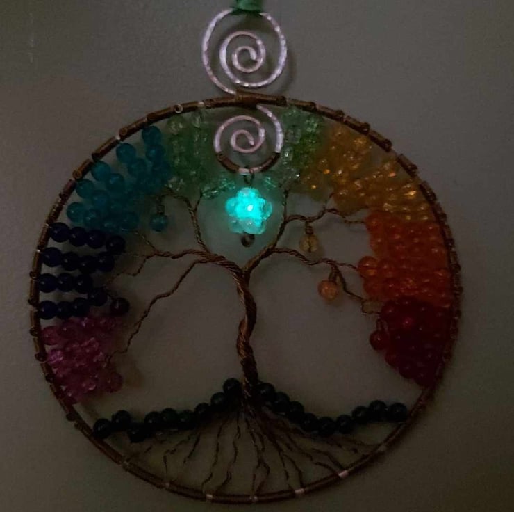 Tree of life, handmade hanging decoration for t... - Folksy