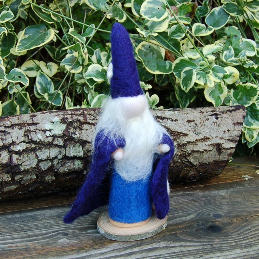 Needle Felt Merlin the Wizard, Needle felted fi... - Folksy