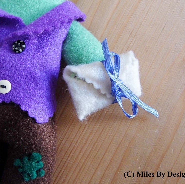 Zombie Voodoo Postman Doll - Folksy