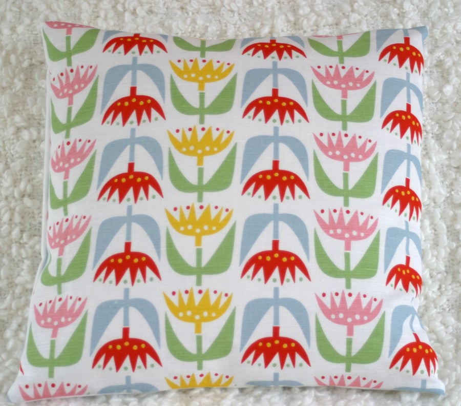 Swedish Tulips cushion cover - Folksy