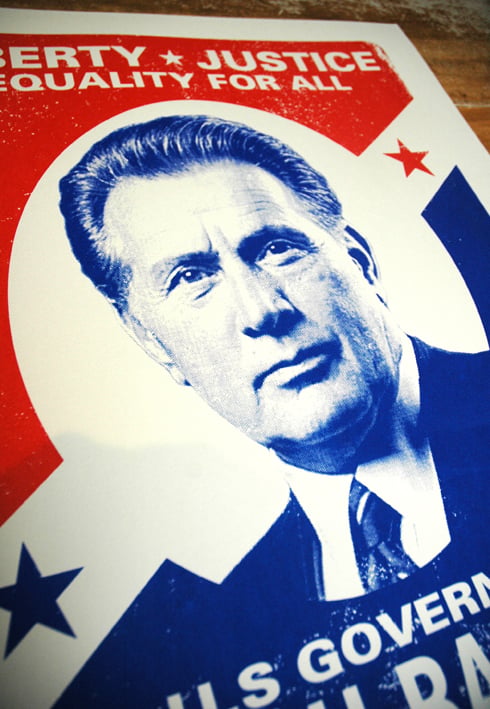 Bartlet For President The West Wing Hand Pulled... - Folksy
