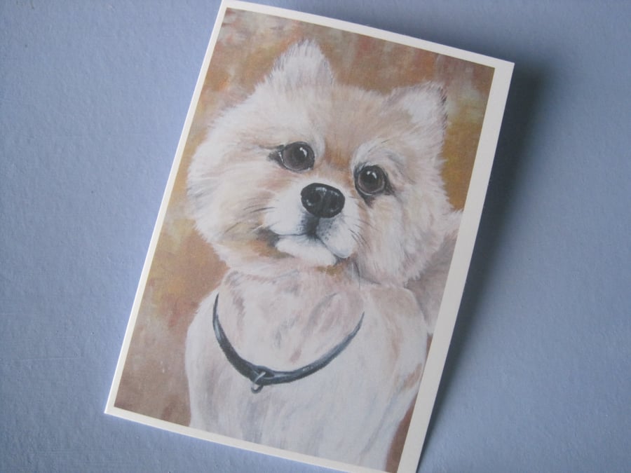 Dog Card - Folksy
