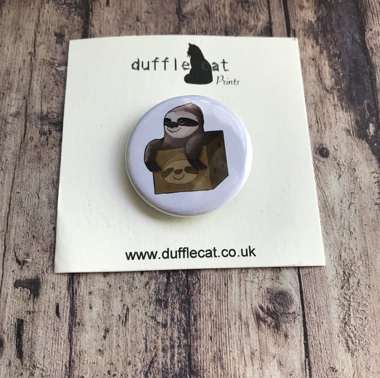 Sloth in a Box Gift Set - Folksy