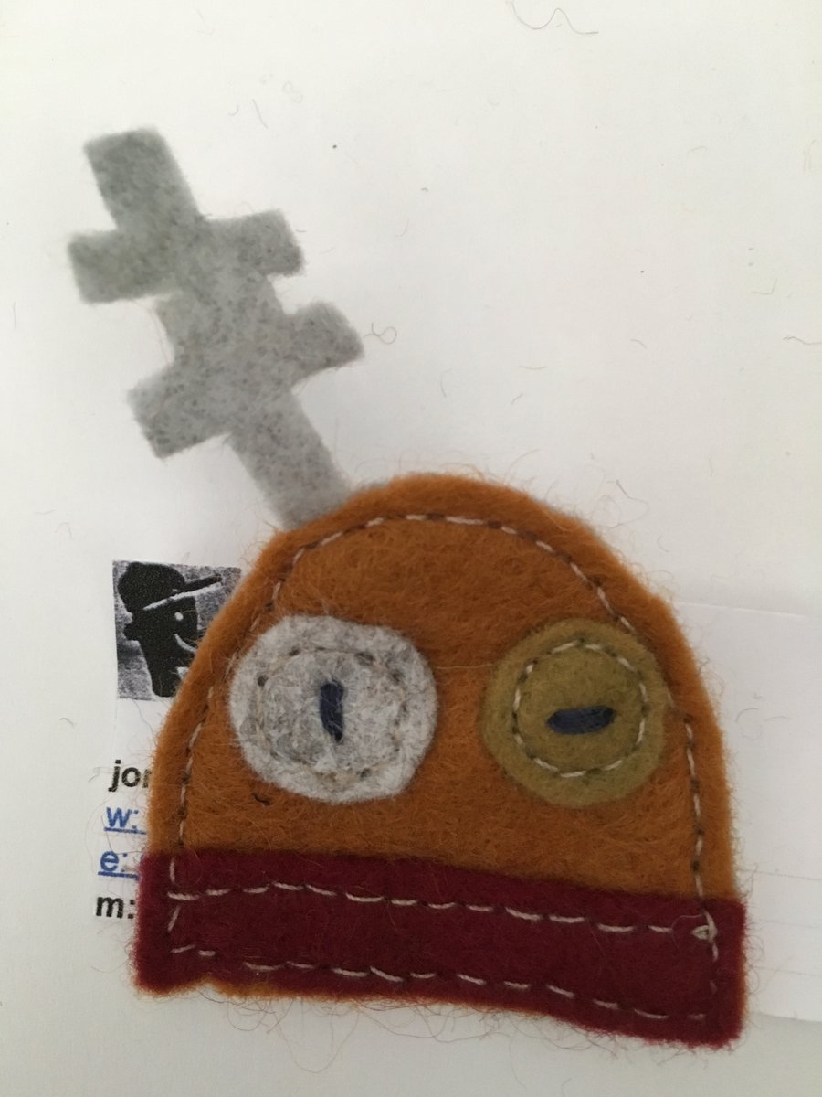 Felt badge - Folksy