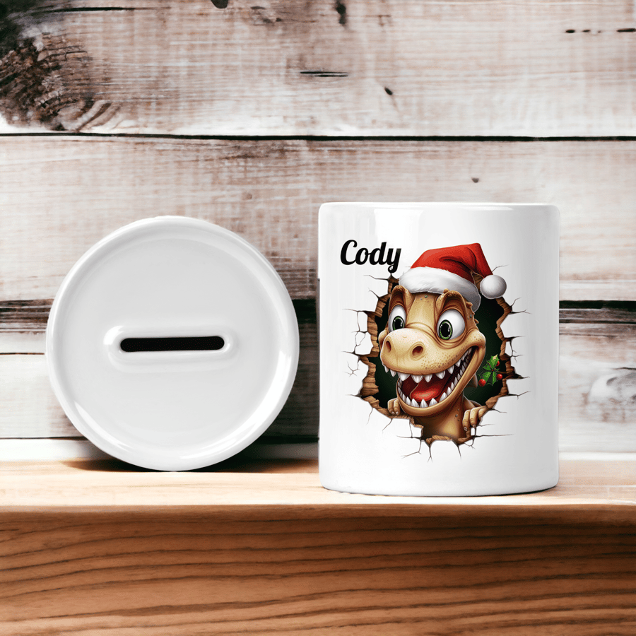 Personalised Christmas Money Boxes - Folksy