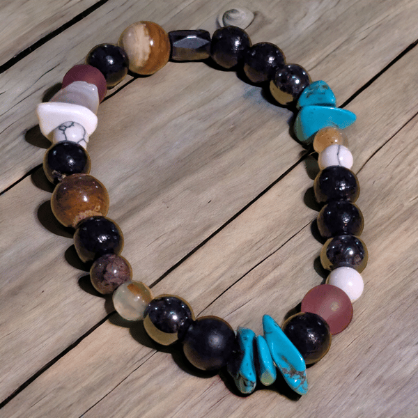 Handmade Bracelet for Men (or unisex) Upcycled - Folksy