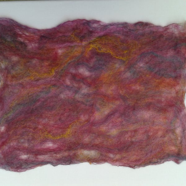 Cobweb Felt Piece - Folksy