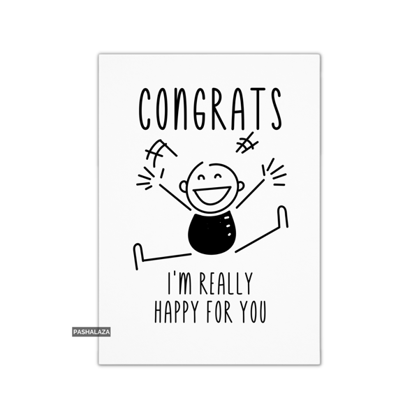 Funny Congrats Card - Novelty Congratulations G... - Folksy