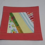 Large Single Coaster or Patchwork Doily - Folksy