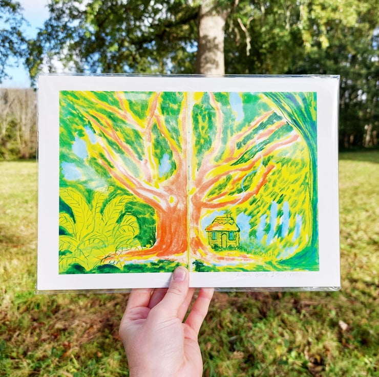 A4 Print Storybook Tree - Folksy