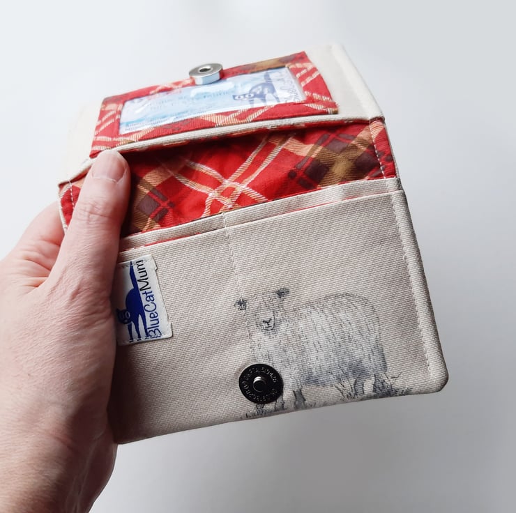 Sheep Wallet, Women's Wallet Gift for Farmer's ... - Folksy