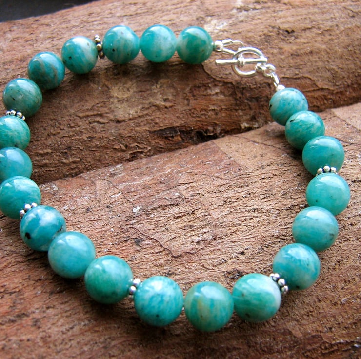 Amazonite Bracelet - Folksy