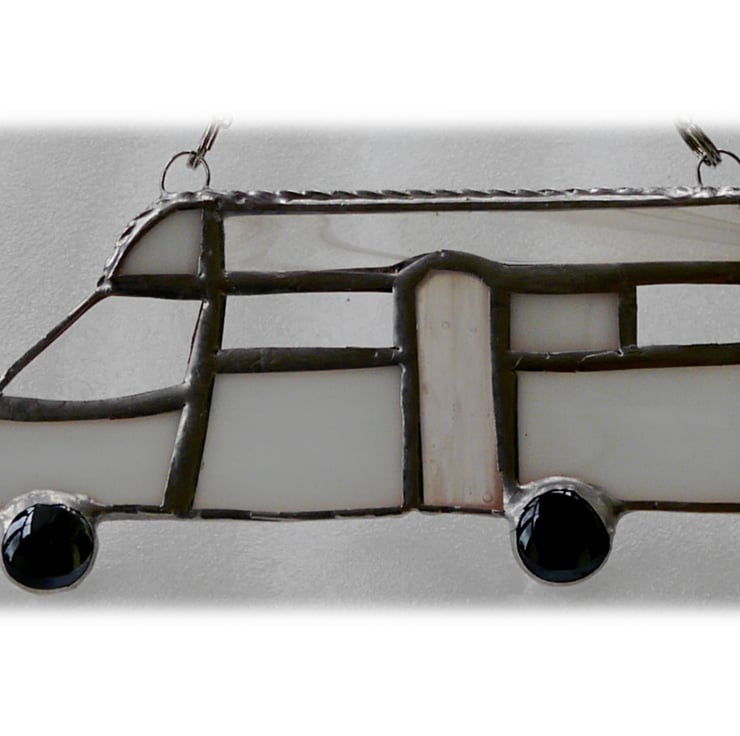 SOLD Motorhome Suncatcher Stained Glass Low Pro... - Folksy