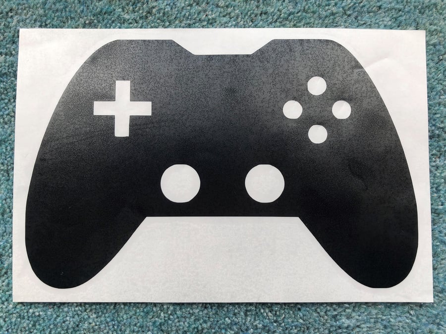 Gaming Console - Wall Sticker Decal - Vinyl Sti... - Folksy