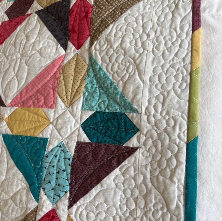 Handmade Patchwork Quilt 'Missy' - Folksy