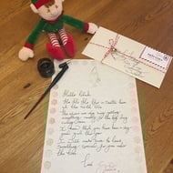 Personalised Letter From Santa - Handwritten Le... - Folksy