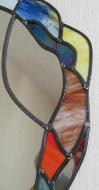 Stain glass Mirror - Folksy