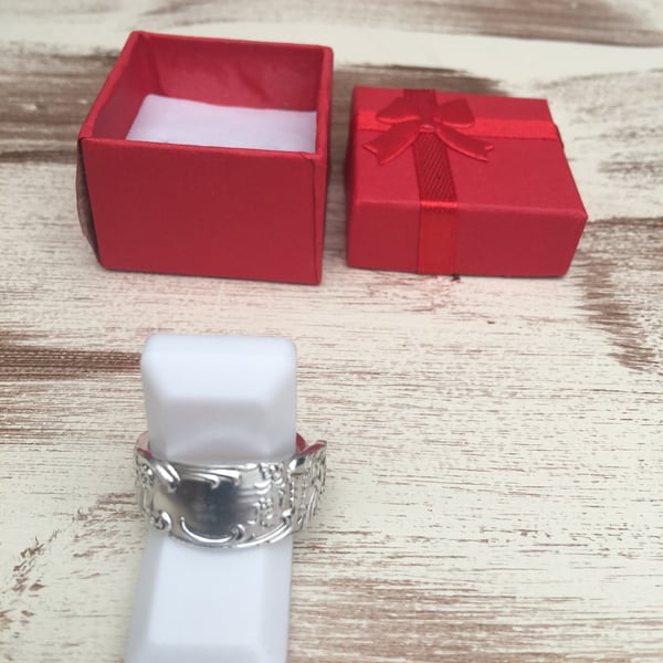 Silver ring - Folksy
