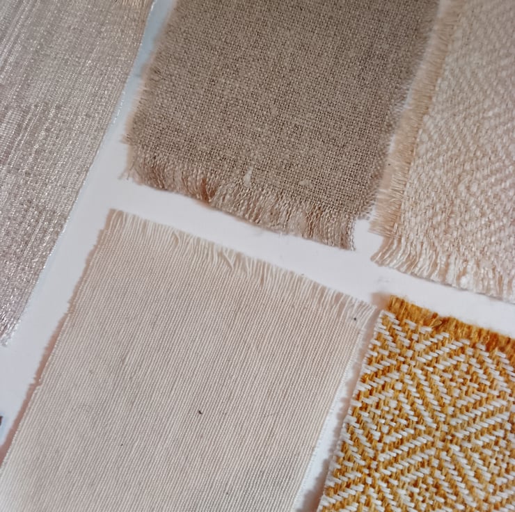 Handmade miniature dolls house rug bundle linen... - Folksy