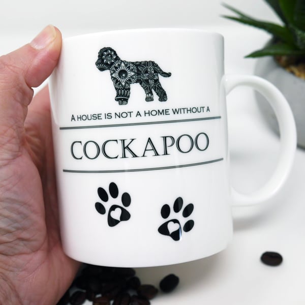 Cockapoo, Bone China Mug, Cockapoo, Cockapoo Mu... - Folksy