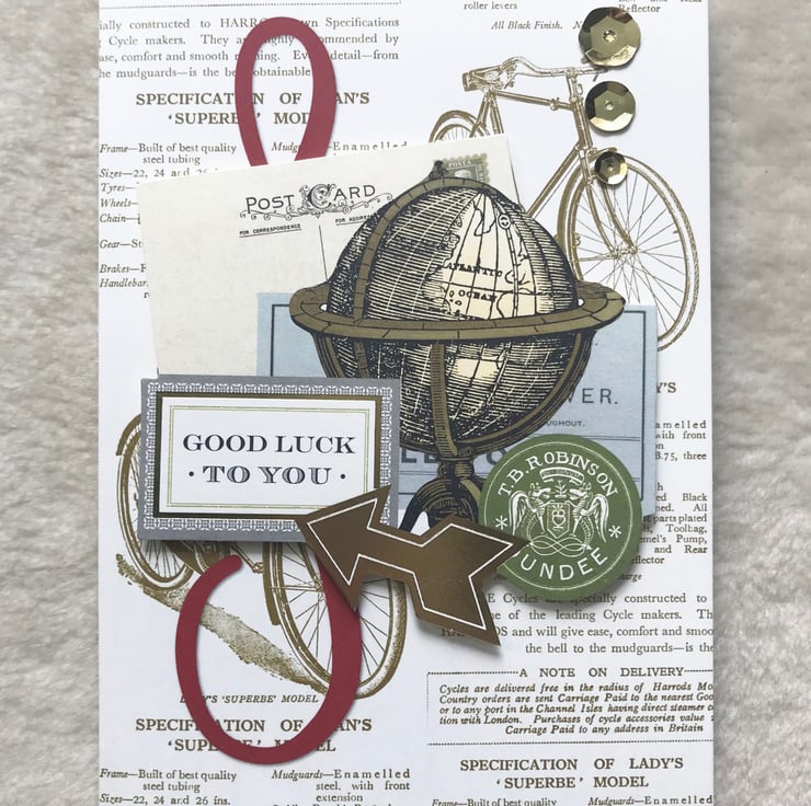 Luxury Handmade 3D Good Luck Card - Folksy