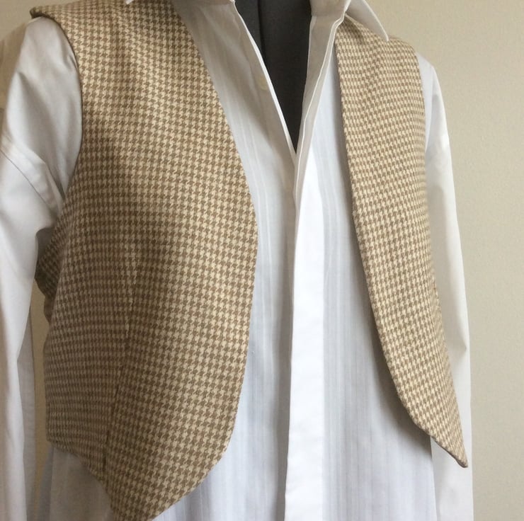 Reversible Sleeveless Jacket, waistcoat, light... - Folksy