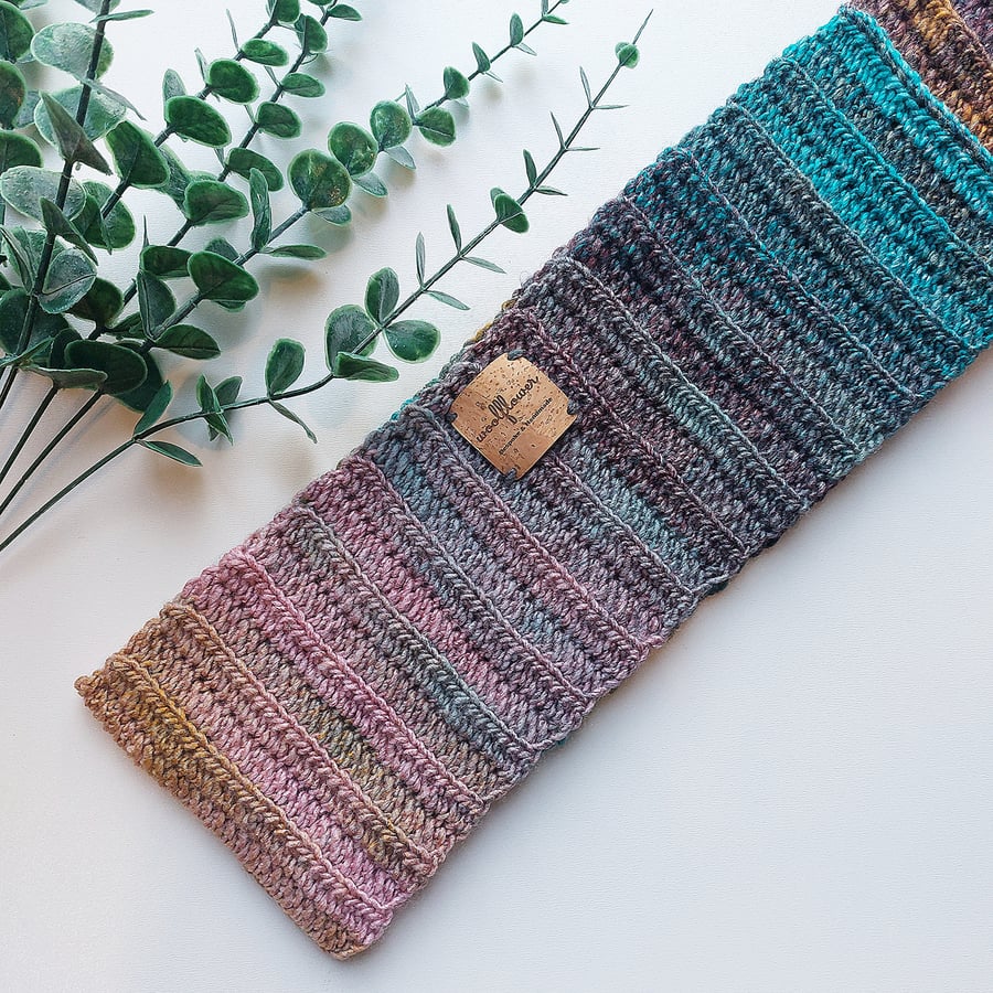 Crochet Double Wrap Infinity Scarf. A perfect g... - Folksy