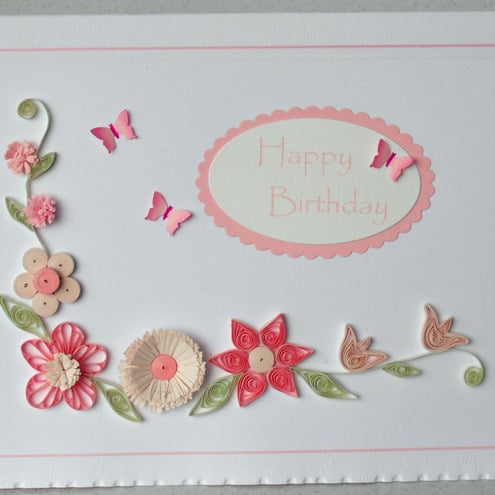 Birthday card - Folksy