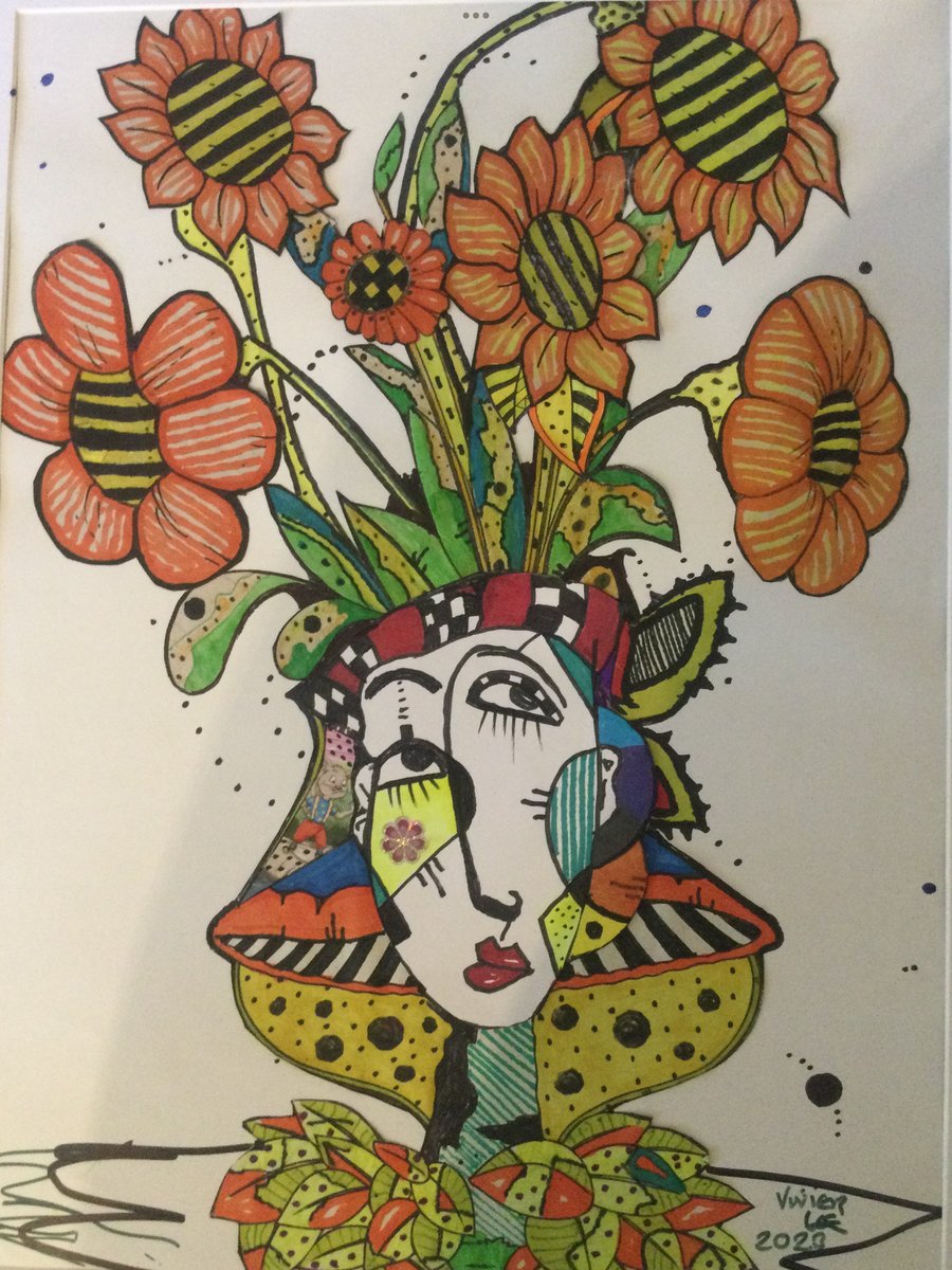 Mars floral display - Folksy