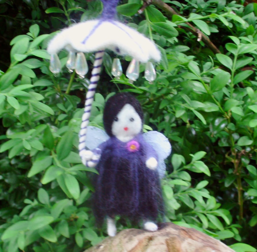 GOTHIC FAIRY NEEDLE FELT - Folksy